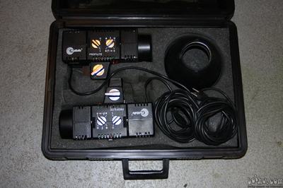 Minolta MFC-1000 Macro flash controller + Ring Flash 1200