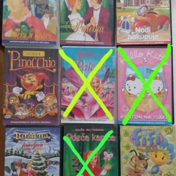 otroški dvd risanke,filmi,,originali in posneti,,