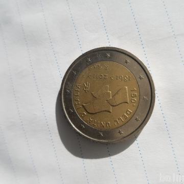 Kovanec za 1€ in 50 centov