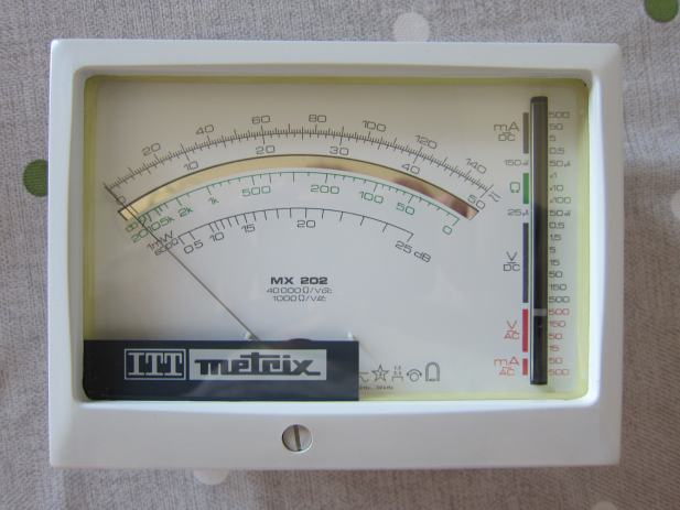 multimeter univerzalni instrument ITT METRIX MX 202 D