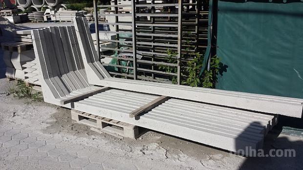 Betonski stebri z roko, za trto, 330 cm, 100 kg