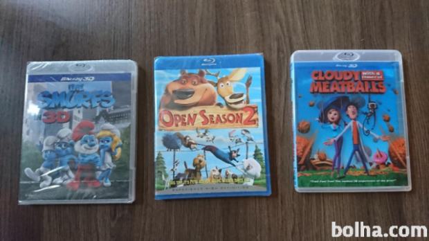 Blu-ray risanke 3D in 2D