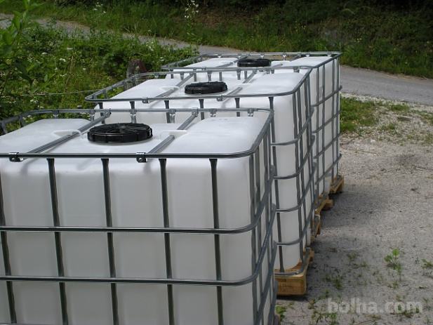 CISTERNA ZA ČISTO VODO 1000L - MOŽNOST DOSTAVE