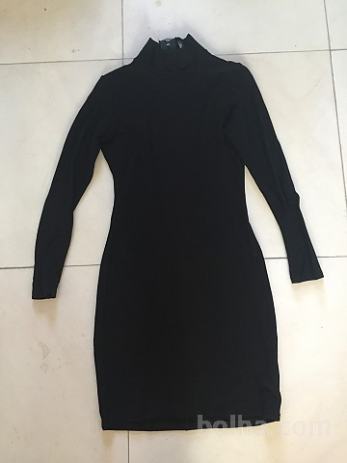 črna ZARA OBLEKA 4(S)