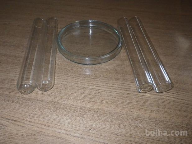 epruvete, laboratorijska steklovina
