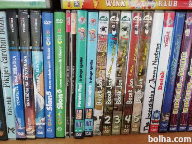 DVD risanke, filmi, dokumentarni filmi