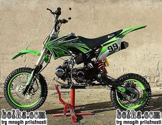 Za otroke ali odrasle CROSS ORION BFD 125cc midi moto kros motor, 1900 l.