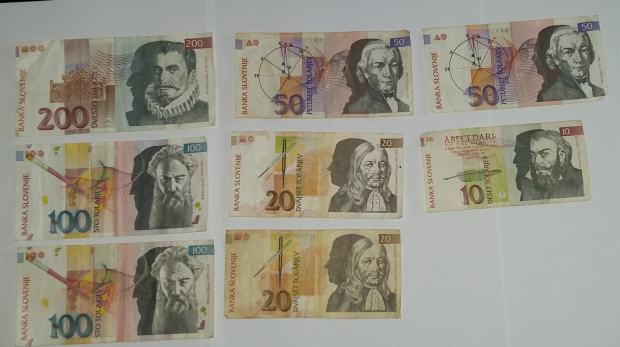 Star denar bankovci kovanci tolarji dinarji