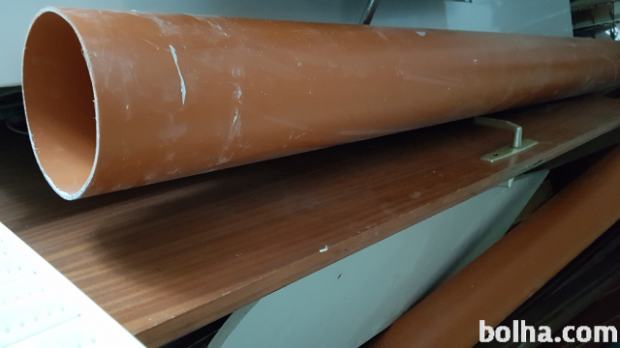 2 NOVI plastični cevi 2.25 m in 2.80 m - fi 200 mm PRODAM