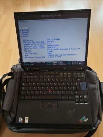 IBM Thinkpad T30