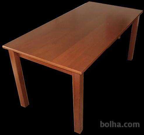 Nova raztegljiva kuhinjska miza 80x160 cm barva oreh