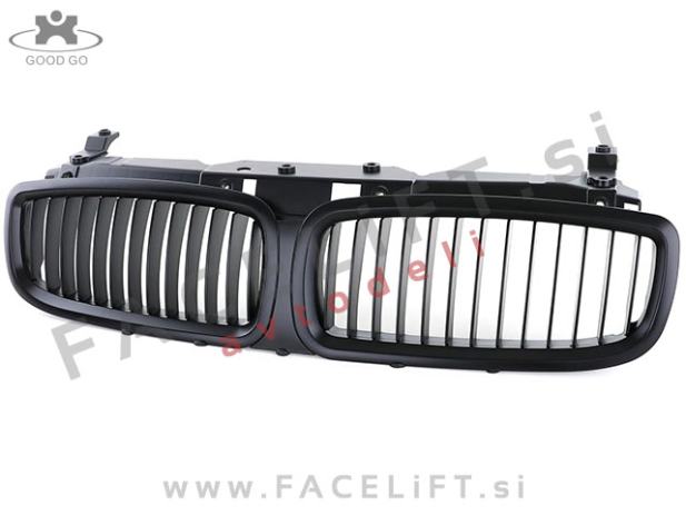 BMW 7 / E65 E66 (01-05) / ledvičke / črne (mat)