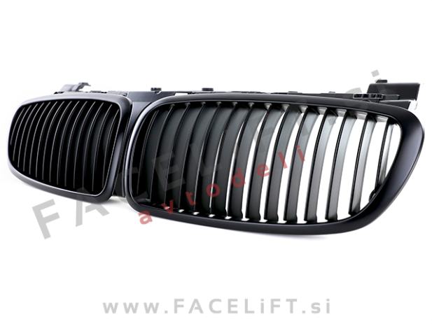 BMW 7 / E65 E66 (05-08) / ledvičke / črne (mat)