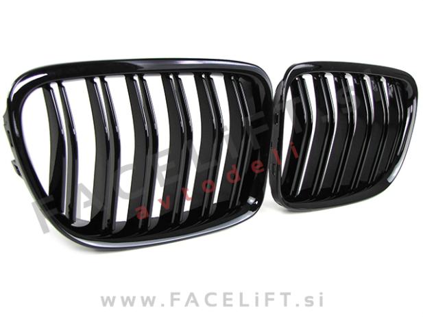 BMW X1 / E84 (09-15) / ledvičke / črne (sijaj)