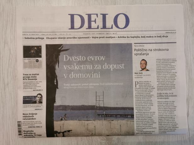 Časopis Delo (16.5.2020)