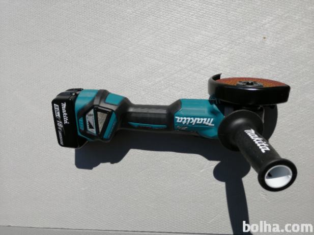 Makita DGA511 18V BREZKRTAČNA brusilka 125mm