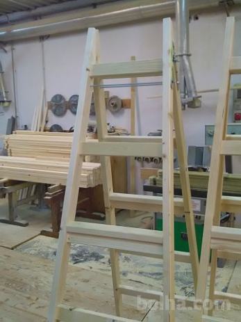 Lestev, lesena lestev, A lestev