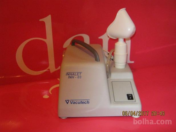 Inhalator-INHALET B-prenosni aparat za inhalacije.VACUTECH
