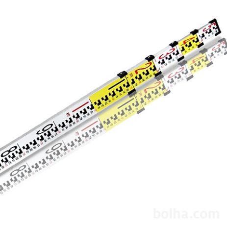 5 m merilna teleskopska letev - brezplačna dostava!