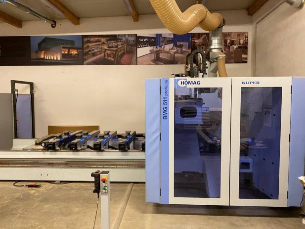 5 osni CNC STROJ HOMAG BMG 511 33/12/F/K (2014)