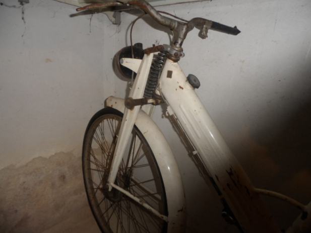 Moped star 1936 kolo pomožnim motorjem delujoč italjanski cucciolo