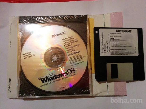 Windows 98SE ORIGINAL Operacijski sistem, Slovenski