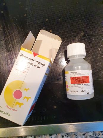 Propalin sirup proti inkontinenci