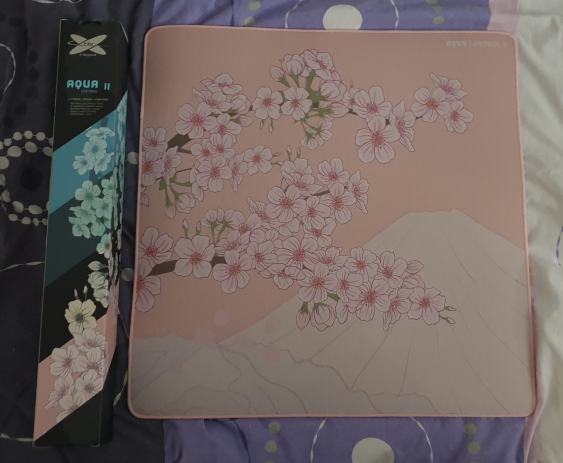 X-raypad Aqua Control II Sakura Pink Gaming Mouse Pad