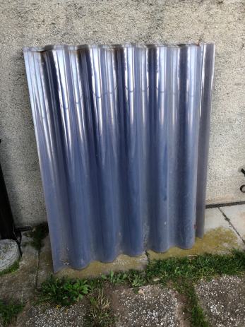 PVC plastična prozorna valovita kritina