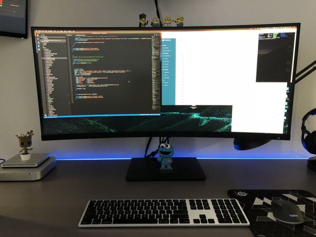 HP Z38c 95,29cm (37,5) 21:9 curved ultrawide IPS monitor (YZ4W65A4)