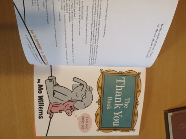 Elephant And Piggie Plush The Thank You Book (An Elephant And Piggie ...