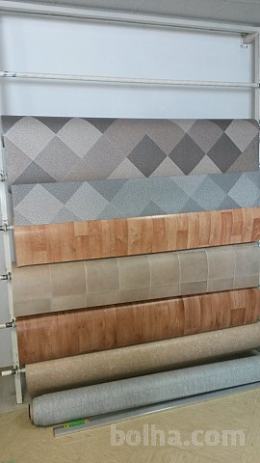 Topli pod, linolej, PVC talna obloga