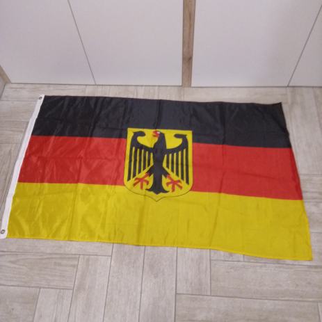 NOVO - Nemška navijaška zastava - ( Velika ) - Kakovostna izdelava ...