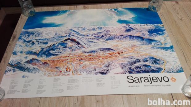 Plakat Olimpijske igre Sarajevo 84, Vučko