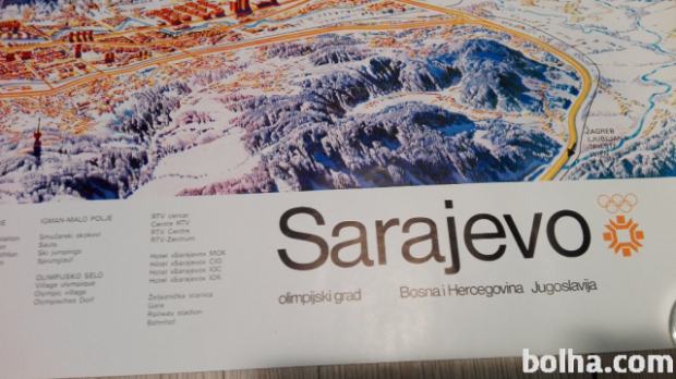 Plakat Olimpijske igre Sarajevo 84, Vučko