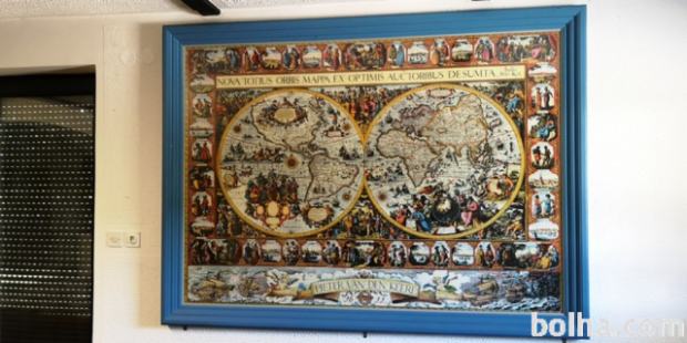 Pieter van den Keere, Big World Map, 1611