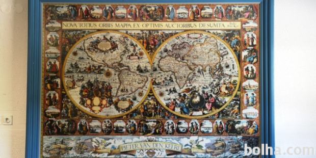Pieter van den Keere, Big World Map, 1611