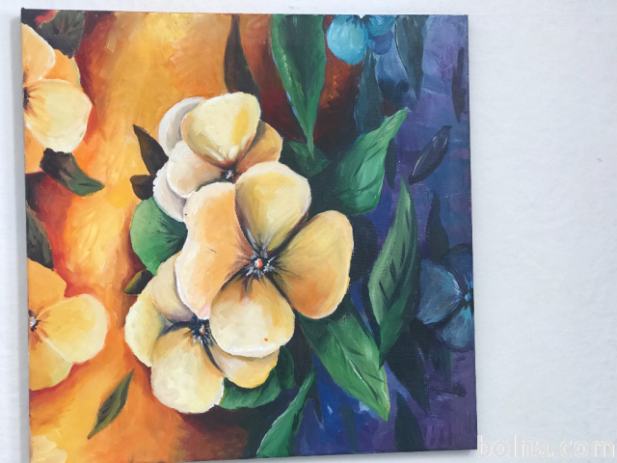 Slika akril na platnu 40x40cm