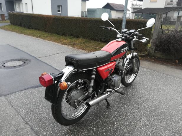 Benelli 125 2c electronica 124 cm3, 1975 l.