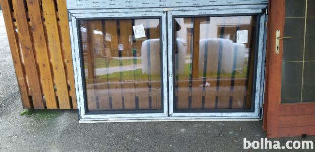 Pvc okno antraci/antracit 200x140