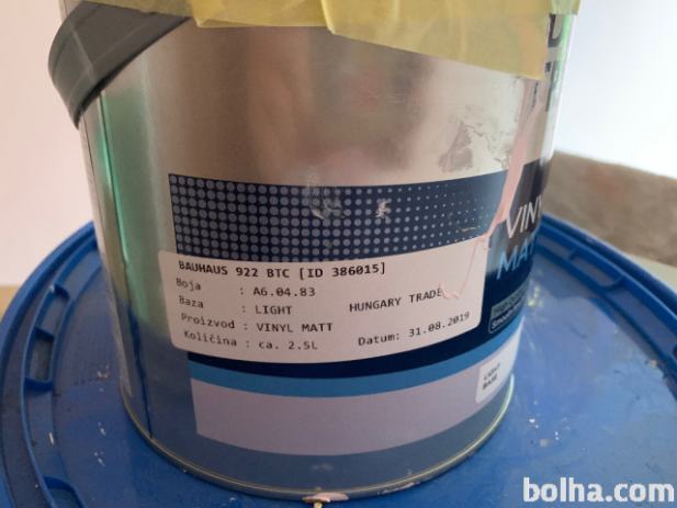 Barva za notranje stene & strop (mat) DULUX TRADE VINYL MATT