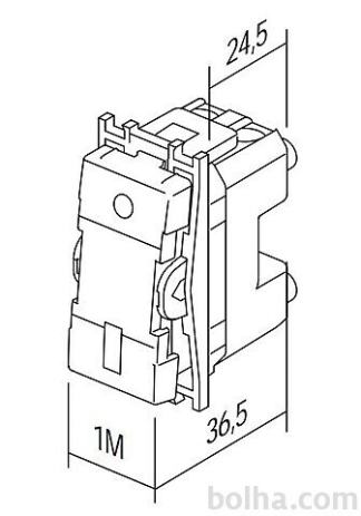 TEM ČATEŽ Modul SM60-B menjalno stikalo