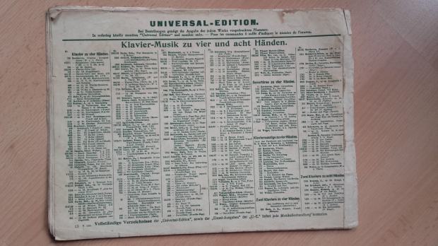 GLASBA-NOTE.DIABELLI-MELODISCHE UBUNGSSTUCKE.PIANO A 4 MAINS(W.RAUCH)