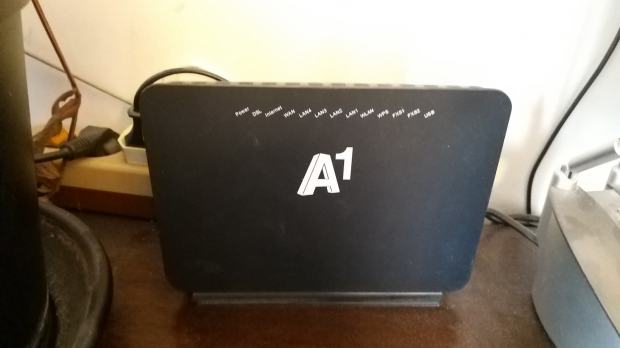 A1 - Modem + TV digitalni sprejemnik