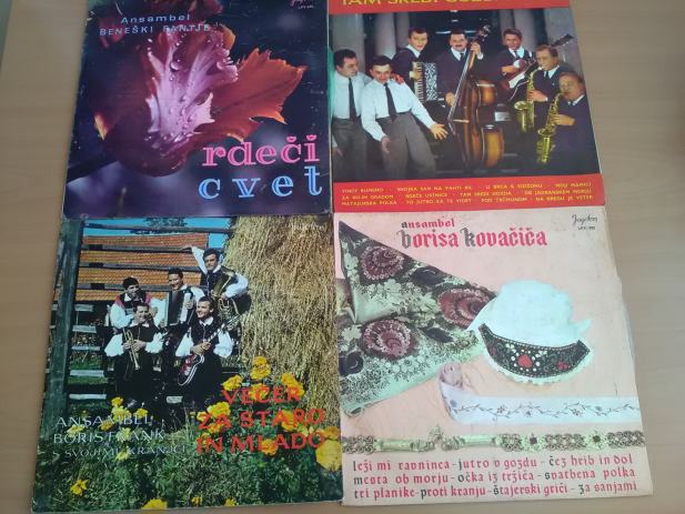 LP VINIL PLOŠČE: SLOVENSKA NARODNO-ZABAVNA GLASBA