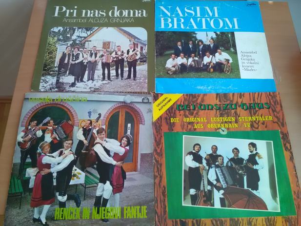 LP VINIL PLOŠČE: SLOVENSKA NARODNO-ZABAVNA GLASBA