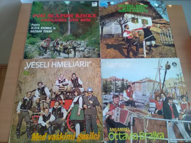 LP VINIL PLOŠČE: SLOVENSKA NARODNO-ZABAVNA GLASBA