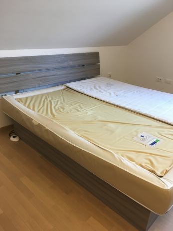 XXL komplet Lectus vodna postelja z okvirjem in vzglavjem