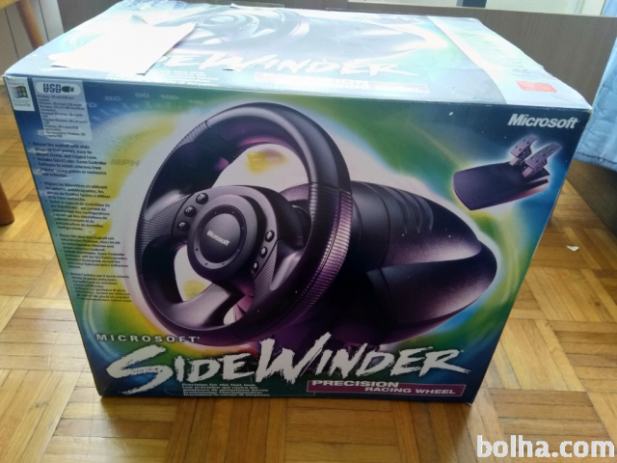 Volan s pedali Microsoft SideWinder Precision Racing Wheel