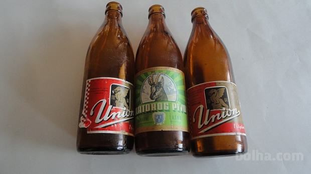 UNION PIVO - LAŠKO PIVO - STEKLENICE FLAŠE